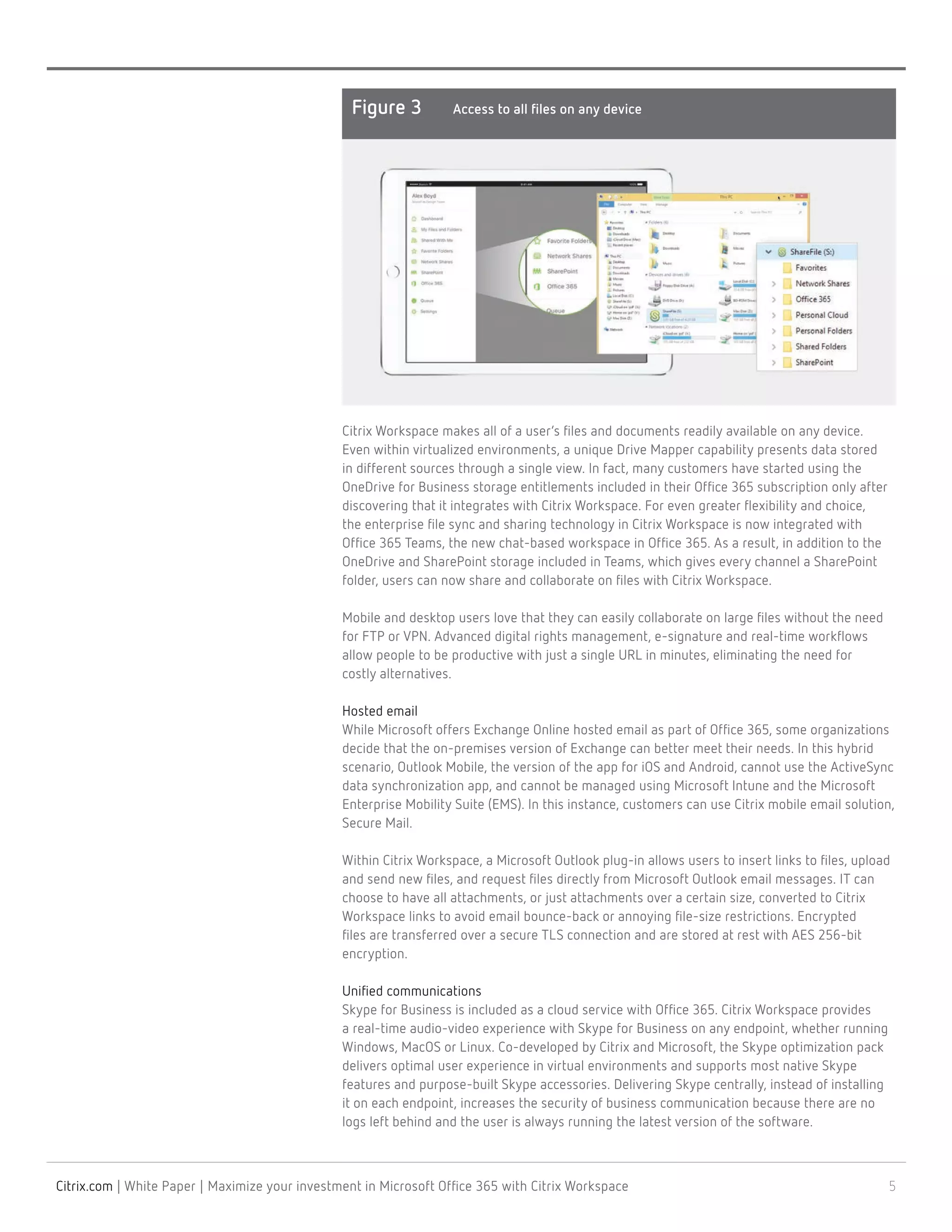 Maximize your Investment in Microsoft Office 365 with Citrix Workspace ...
