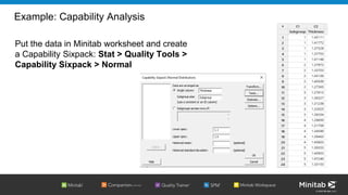 Maximize Efficiency with Minitab Workspace and Minitab Statistical ...