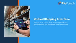 Maximize Efficiency with Oracle Certified ShipConsole | PPT