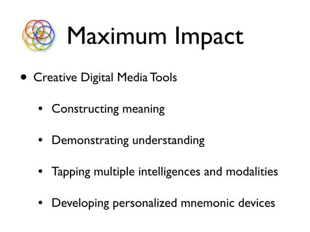 Maximize impact | PPT