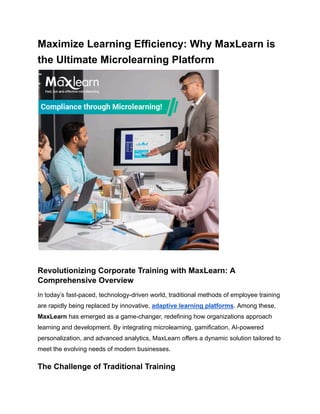 Maximize Learning Efficiency_ Why MaxLearn is the Ultimate Microlearning Platform.pdf