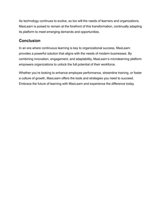 Maximize Learning Efficiency_ Why MaxLearn is the Ultimate ...