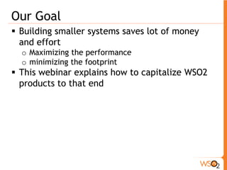 Maximize Messaging and Performance and Lowering Infrastructure ...