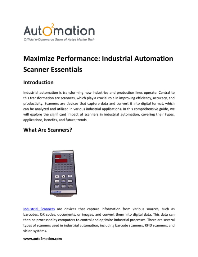 Maximize Performance Industrial Automation Scanner Essentials (1).pdf