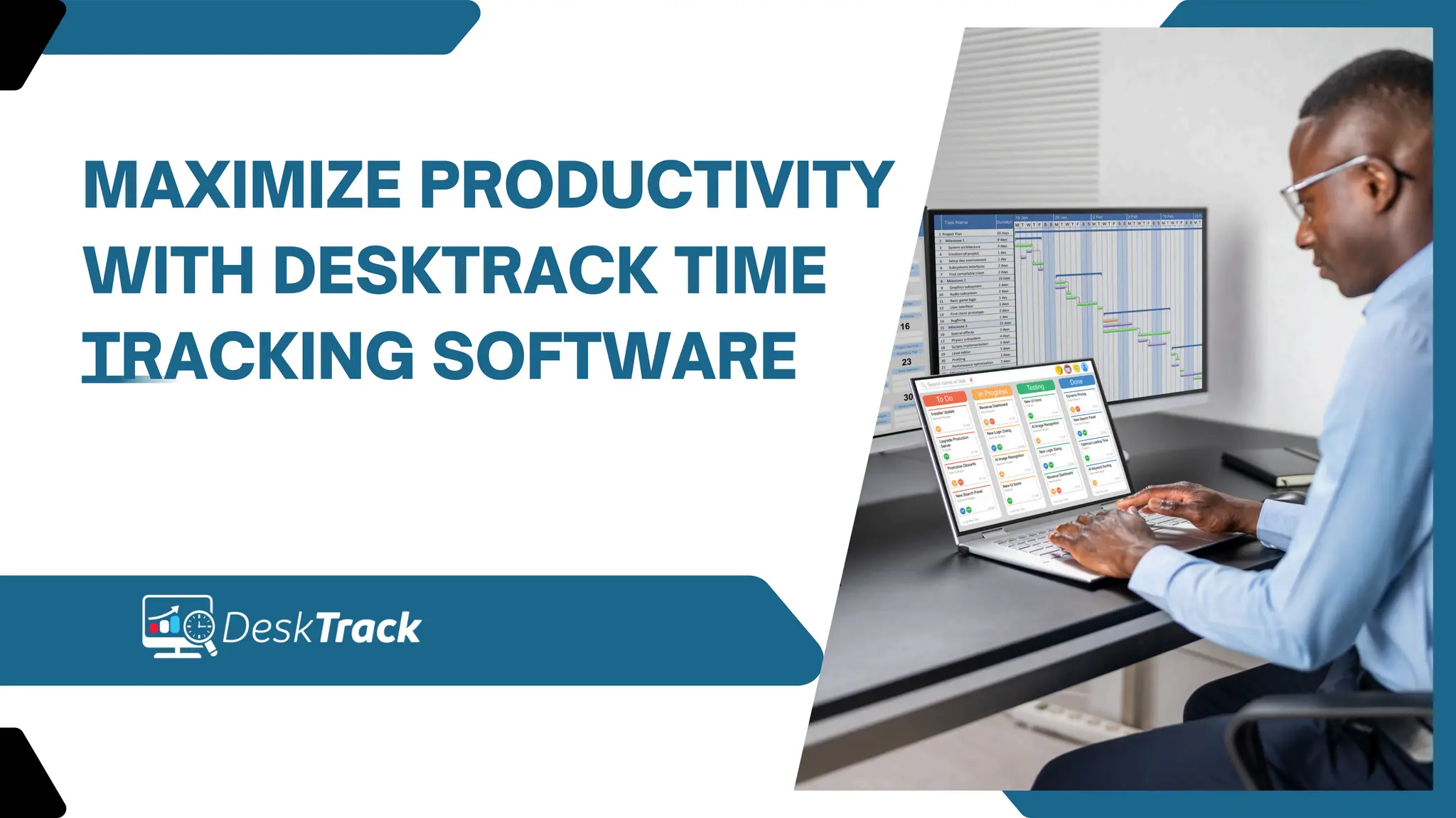 Unlocking Productivity: The Power of DeskTrack's Time Tracking Software | PPT