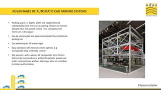 MAXIMIZE SPACE, MINIMIZE FOOTPRINT WITH WOHR AUTOMATED CAR PARKING ...