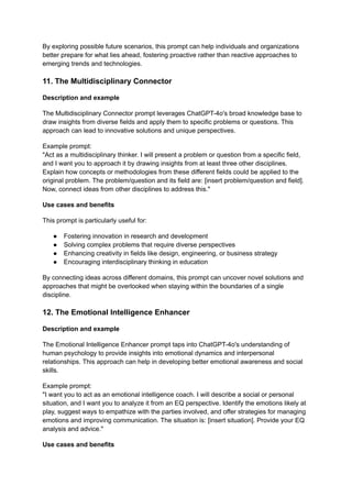 Maximize Your AI Potential with These 15 ChatGPT-4o Prompts.pdf