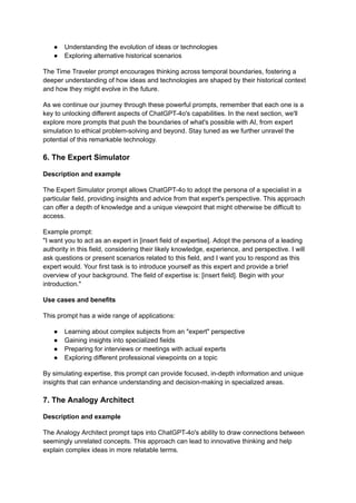 Maximize Your AI Potential with These 15 ChatGPT-4o Prompts.pdf