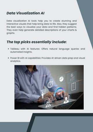 Maximize Your Impact Top AI Tools Every Data Analyst Needs .pdf | Databases | Computer Software ...