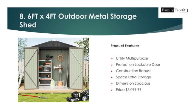Maximize Your Space With the Best Outdoor Storage Shed | PDF