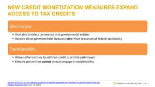 Maximizing Clean Energy Opportunities in the Inflation Reduction Act: A Roadmap for U.S. Local ...