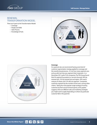 Sales White Paper: Maximizing Renewal Revenues | PDF | Sales | Business