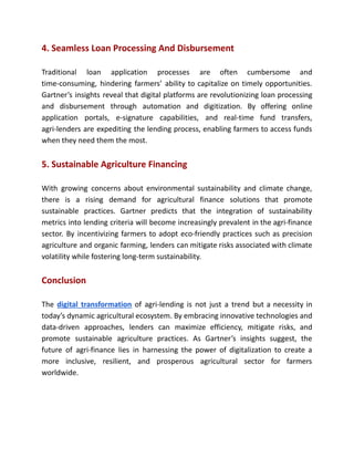 Maximizing Agri-Lending Efficiency With Digital Harvest | PDF