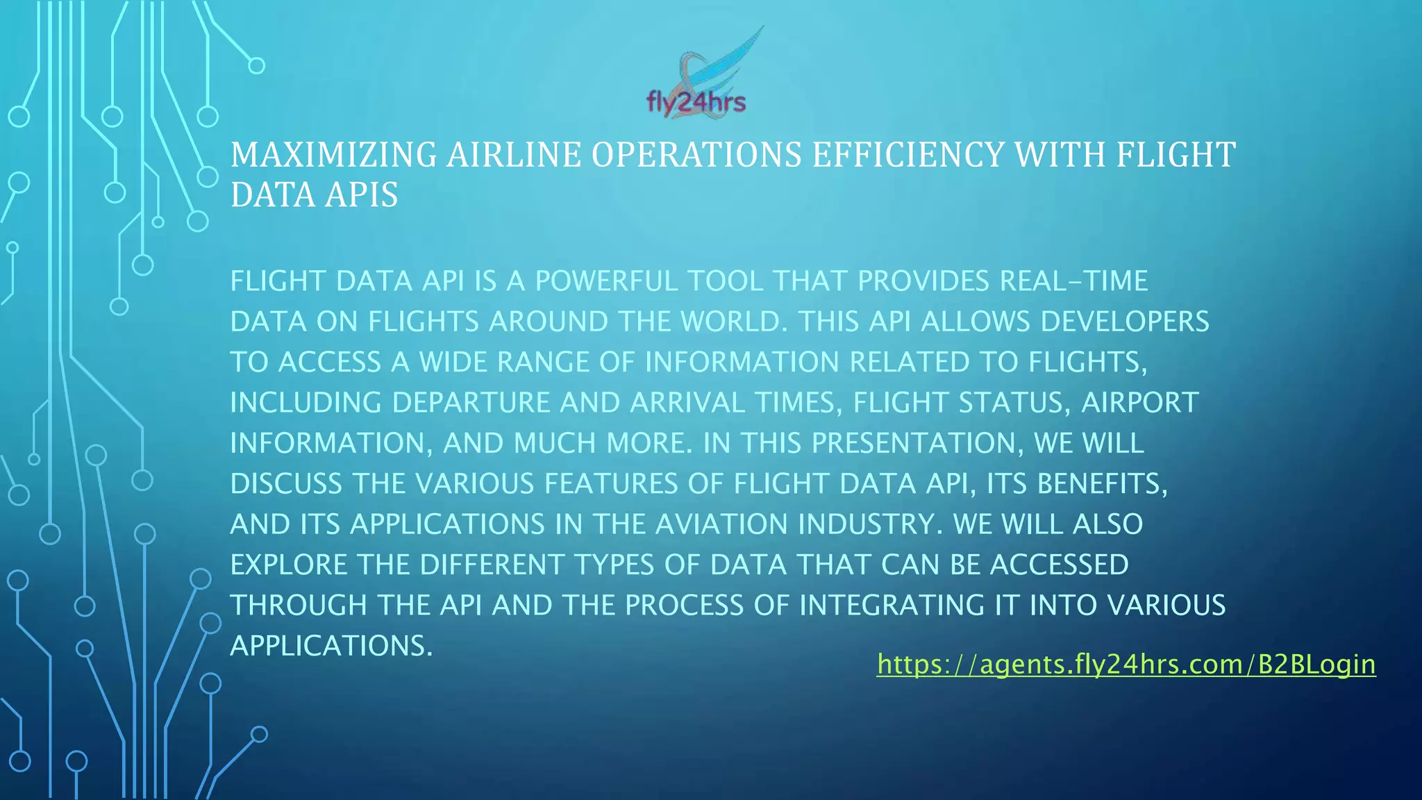 Maximizing Airline Operations Efficiency with Flight Data APIs.pptx ...