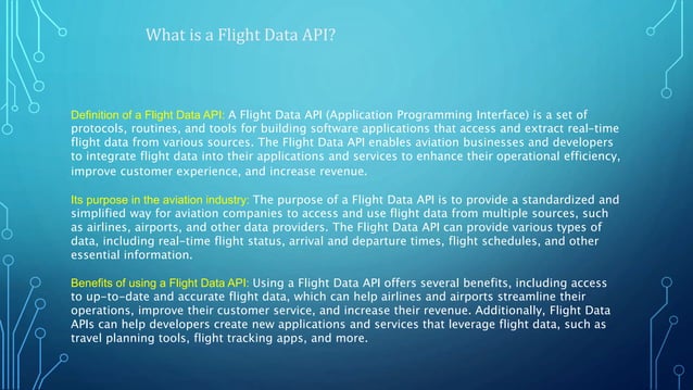 Maximizing Airline Operations Efficiency with Flight Data APIs.pptx
