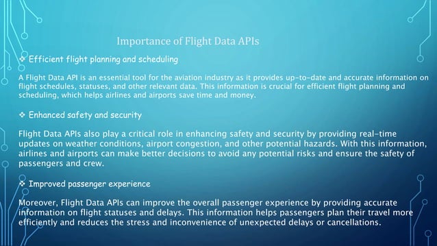 Maximizing Airline Operations Efficiency with Flight Data APIs.pptx