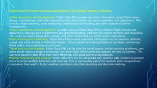 Maximizing Airline Operations Efficiency with Flight Data APIs.pptx ...