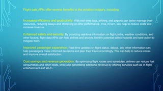 Maximizing Airline Operations Efficiency with Flight Data APIs.pptx ...