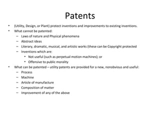 Maximizing and protecting ip | PPT