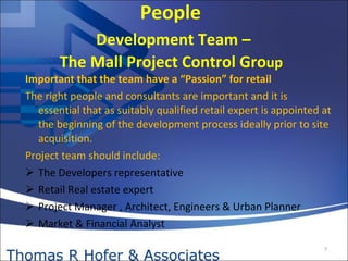 Shopping Mall Development & Management - Maximizing Asset Value ...