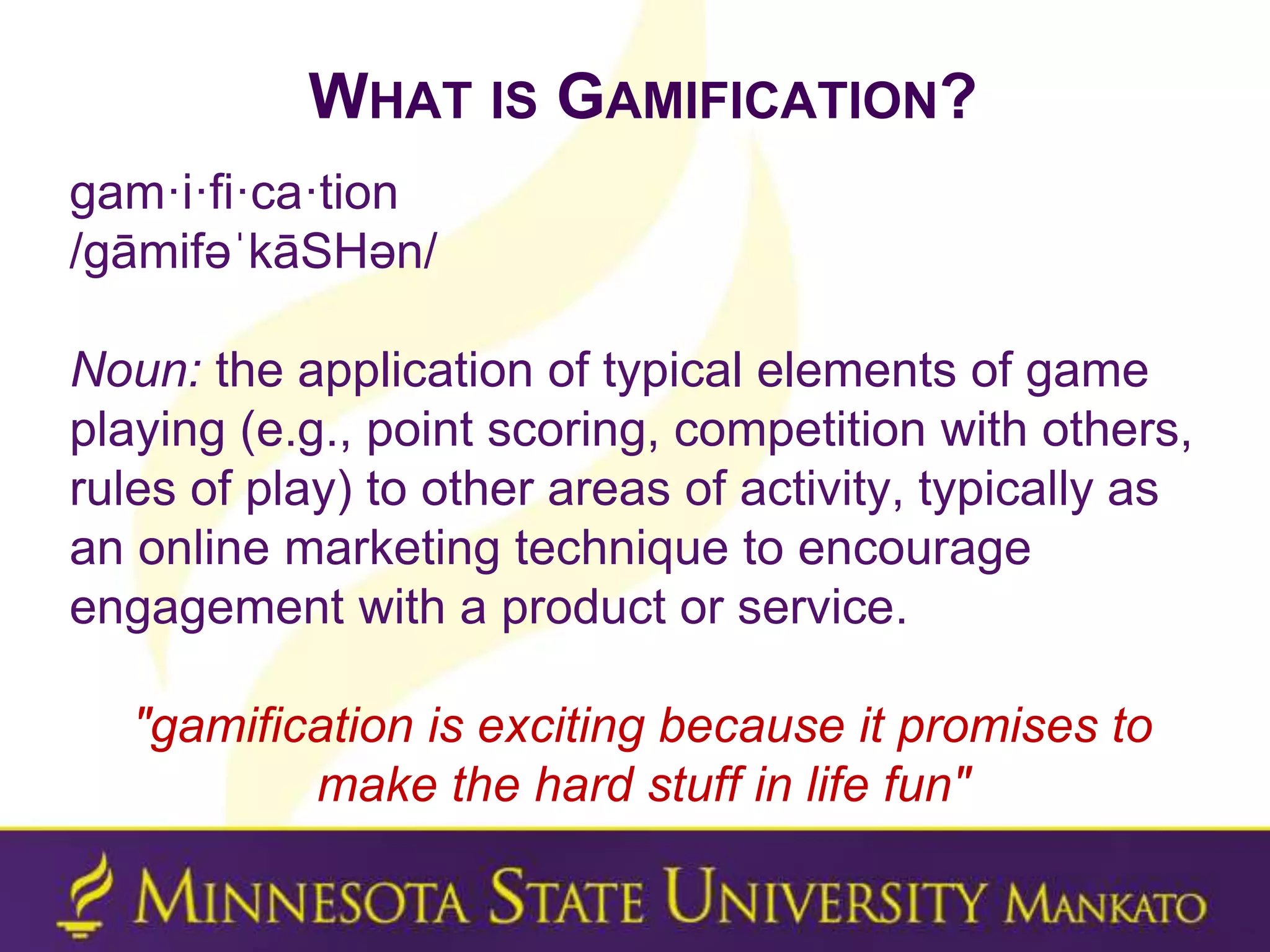 Maximizing Brightspace Tools to Create a Gamified Online Learning Environment | PPTX