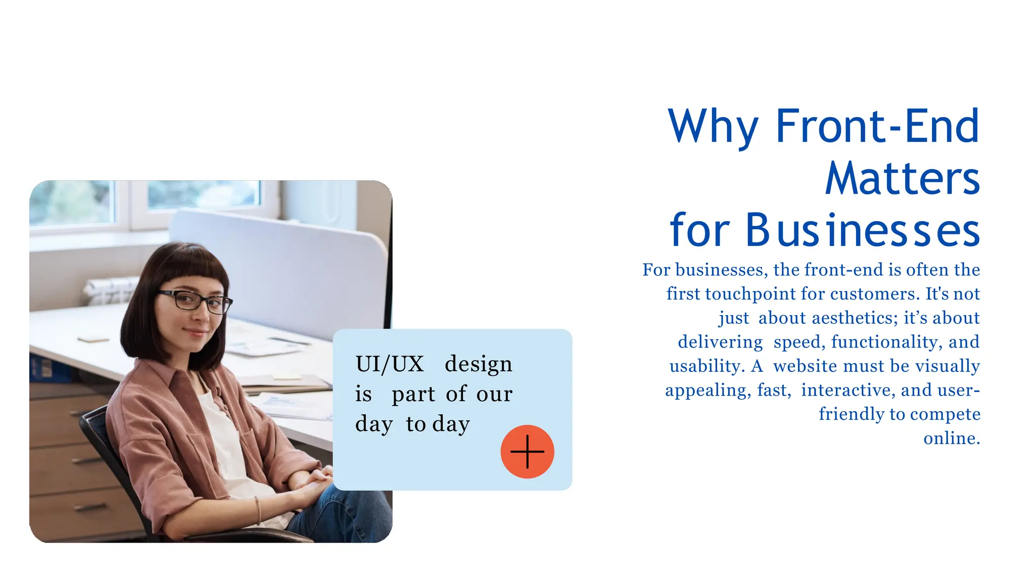 Maximizing Business Impact with Front-End Web Development | PPT