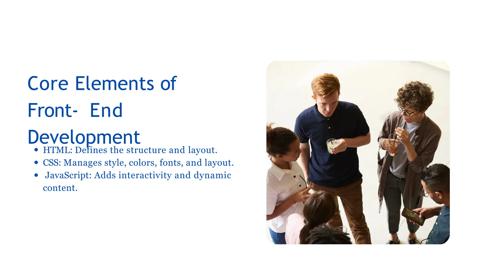 Maximizing Business Impact with Front-End Web Development | PPT