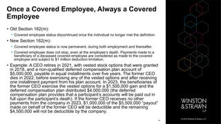 Maximizing Deductions in Light of the Section 162(m) Guidance | PDF