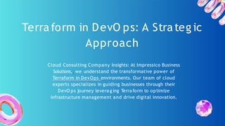 Maximizing DevOps Efficiency with Terraform.pptx