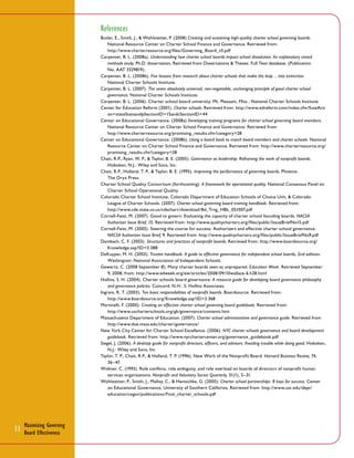 Charter School Governing Boards | PDF
