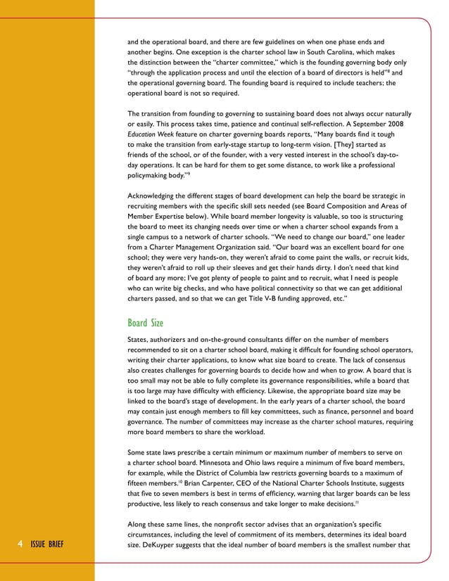 Charter School Governing Boards | PDF