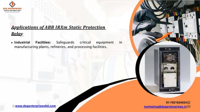 Maximizing Efficiency and Reliability with ABB IRXm Static Protection ...