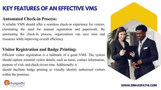 Maximizing Efficiency and Security with a Cutting-Edge Visitor Management System | PPTX ...