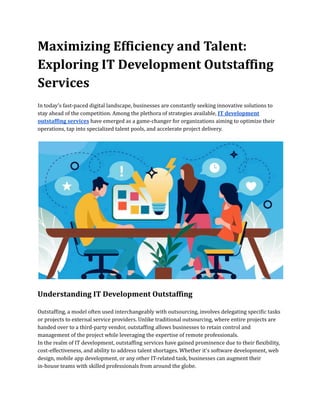 Drive Innovation with Flexible IT Development Outstaffing Services | PDF