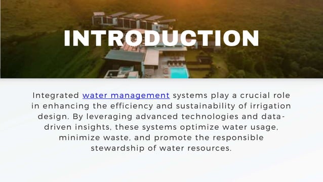 Maximizing Efficiency with Integrated Water Management Systems | PPT
