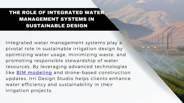Maximizing Efficiency with Integrated Water Management Systems | PPT