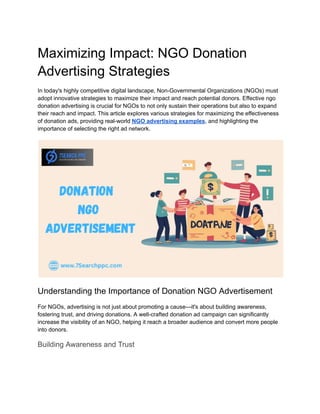 Maximizing Impact_ NGO Donation Advertising Strategies (1).pdf