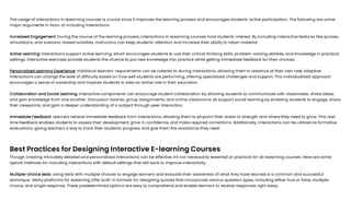 Maximizing Interactivity in Online Learning_ Strategies for Course ...