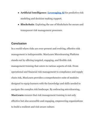 Maximizing Learning with MaxLearn Microlearning Platform_ Comprehensive Risk Management Training.pdf