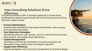 Maximizing Operational Efficiency in Oil and Gas Consulting Solutions ...