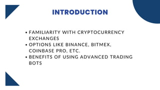 BitMEX Trading Bot | PPT