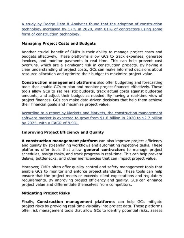 Maximizing Project Value with Construction Management Platforms..pdf Maximizing Project Value with Construction Management Platforms..pdf