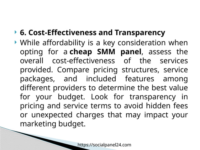 Maximizing Results with Cheap SMM Panels.pptx