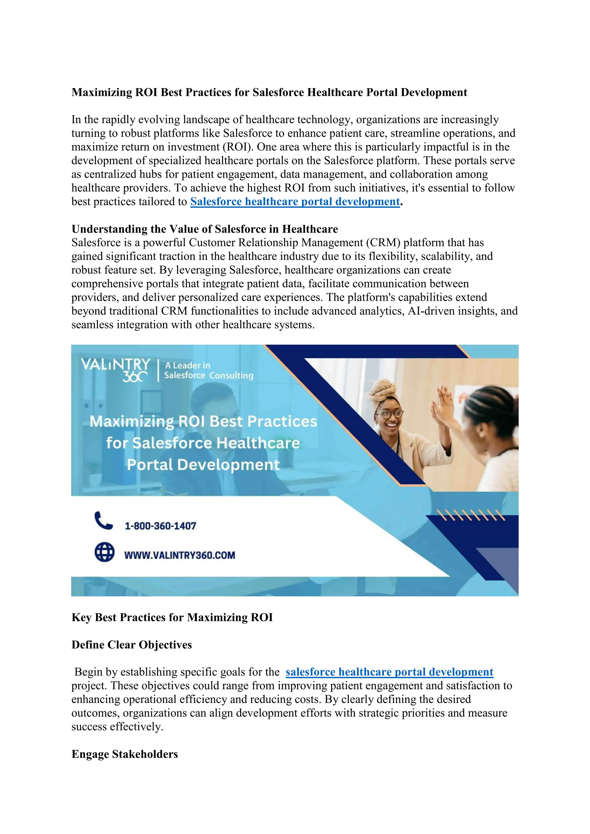 Maximizing ROI Best Practices for Salesforce Healthcare Portal Development.pdf