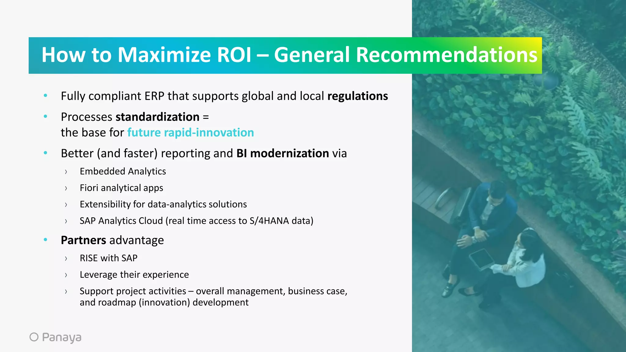 Maximizing ROI in your S/4HANA migration: best practices to follow | PPT