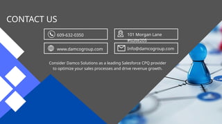 Maximizing Sales Efficiency with Salesforce CPQ Solutions.pptx