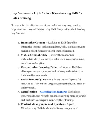 Maximizing Sales Performance with Microlearning LMS.pdf