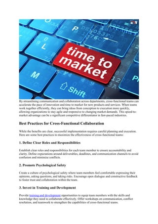 Cross-Functional Collaboration: A Comprehensive Guide | Enterprise ...
