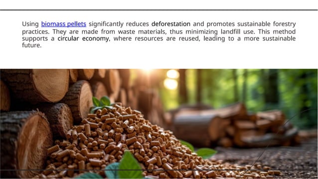 Maximizing Sustainability The Advantages of Biomass Pellets Over ...
