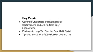 Maximizing the Potential of Your LMS Portal_ Tips and Tricks for ...